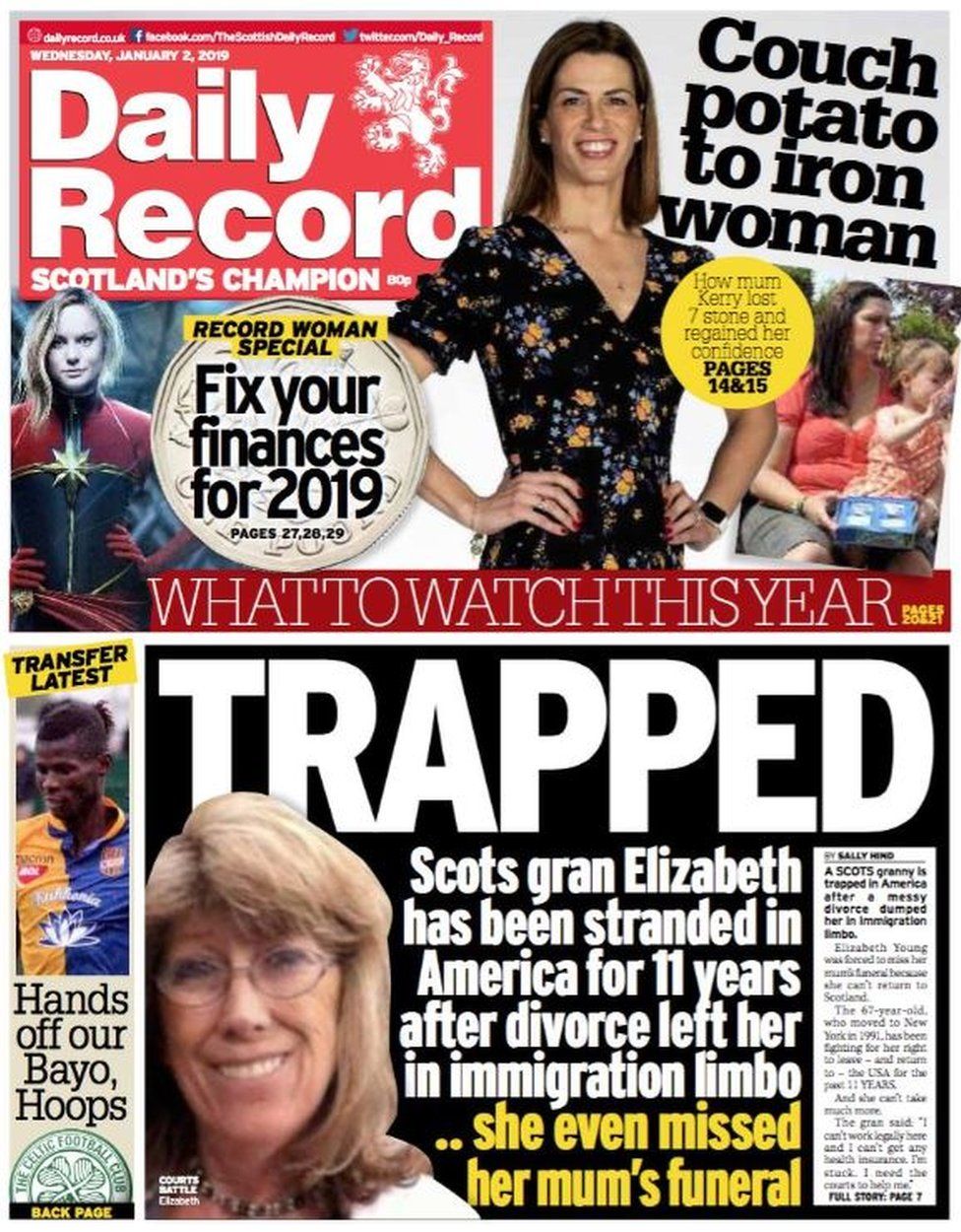 Scotland's papers: ScotRail fare rise rage and Loony Dookers - BBC News