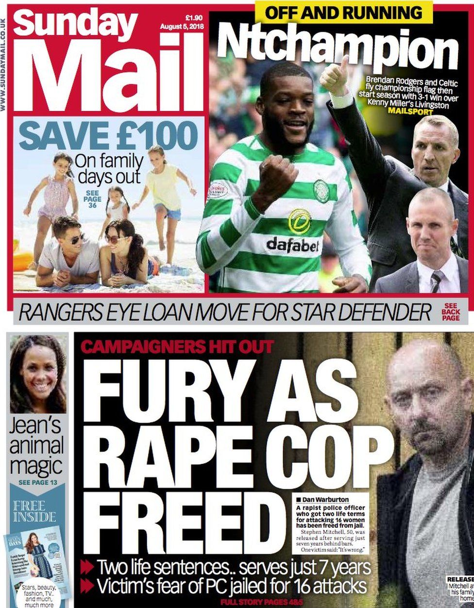 Scotland's papers: Caldwell police probe new crime leads - BBC News