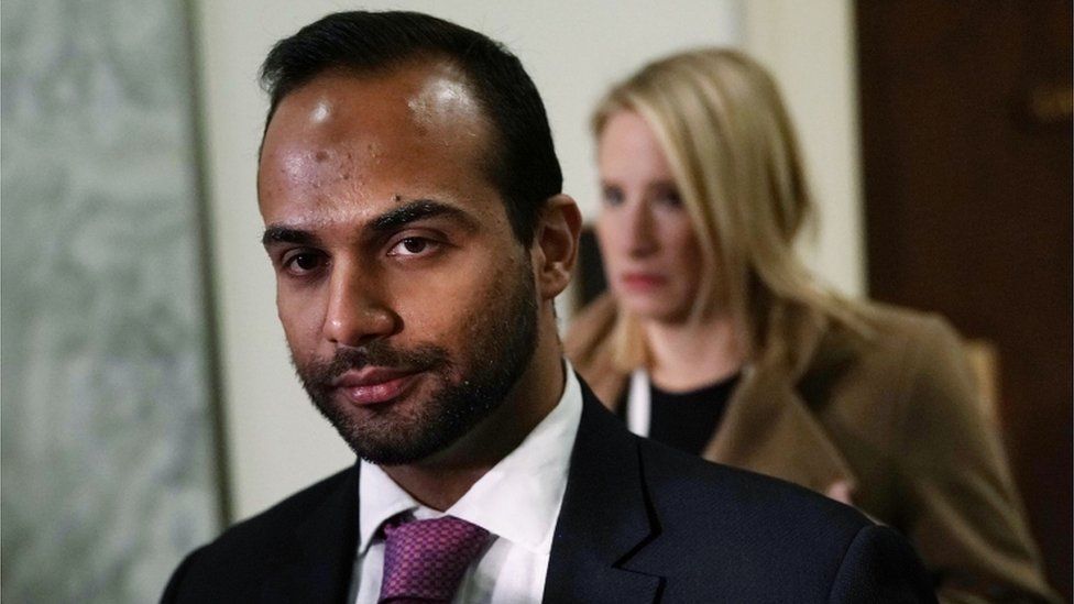 George Papadopoulos Ex Trump Adviser Goes To Prison Bbc News