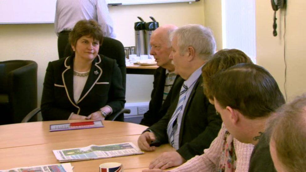 Arlene Foster supports Shankill bomb victims' quest for truth - BBC News