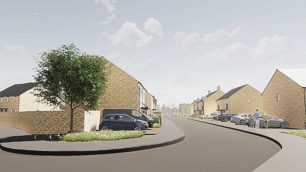 New homes to be built near Swindon despite concerns - BBC News