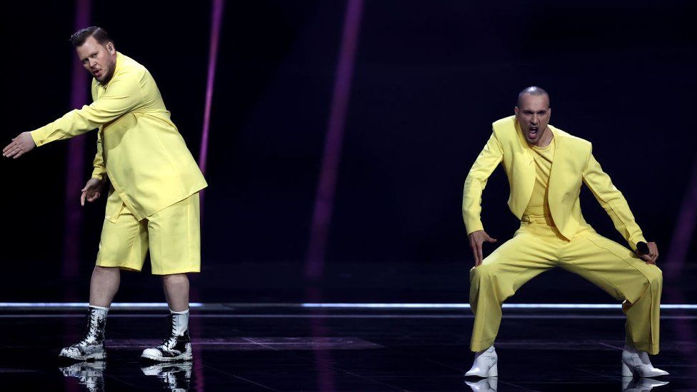 Eurovision 2021 in pictures: The best of the ceremony - BBC News