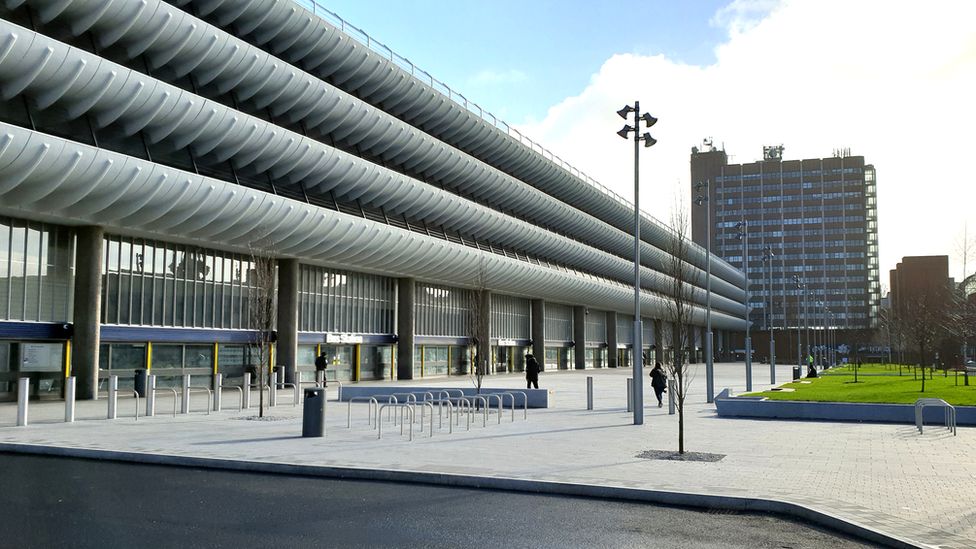 Preston bus station revamp wins conservation group prize - BBC News