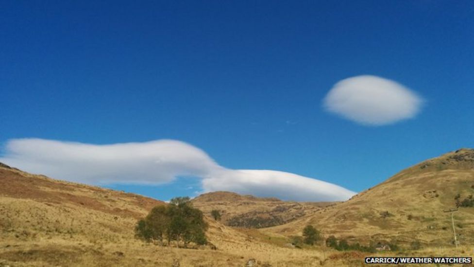 Gallery: UFOs over Scotland - BBC Weather