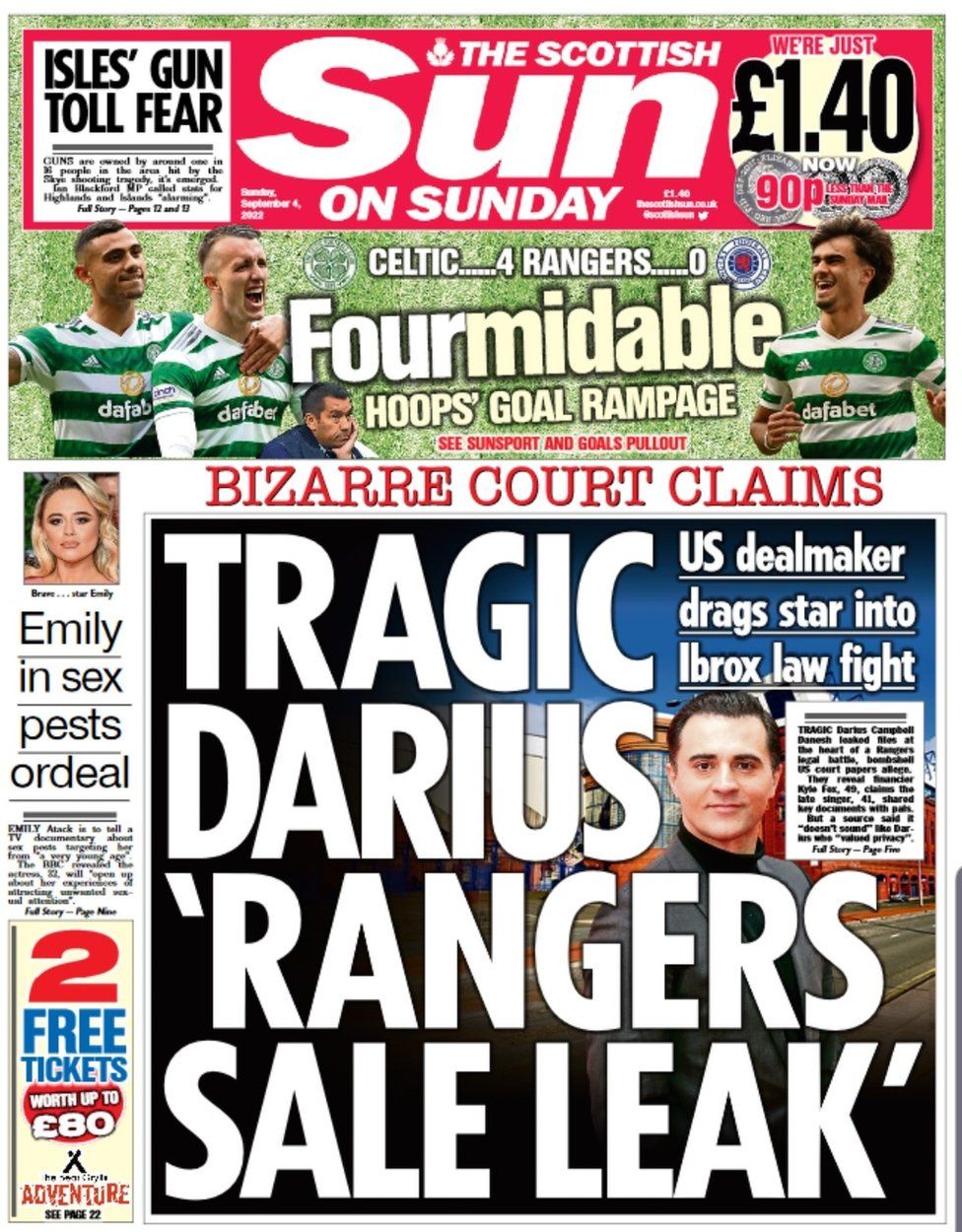 Scotland's papers: Sturgeon's vow on PM and boy's club whistleblower ...