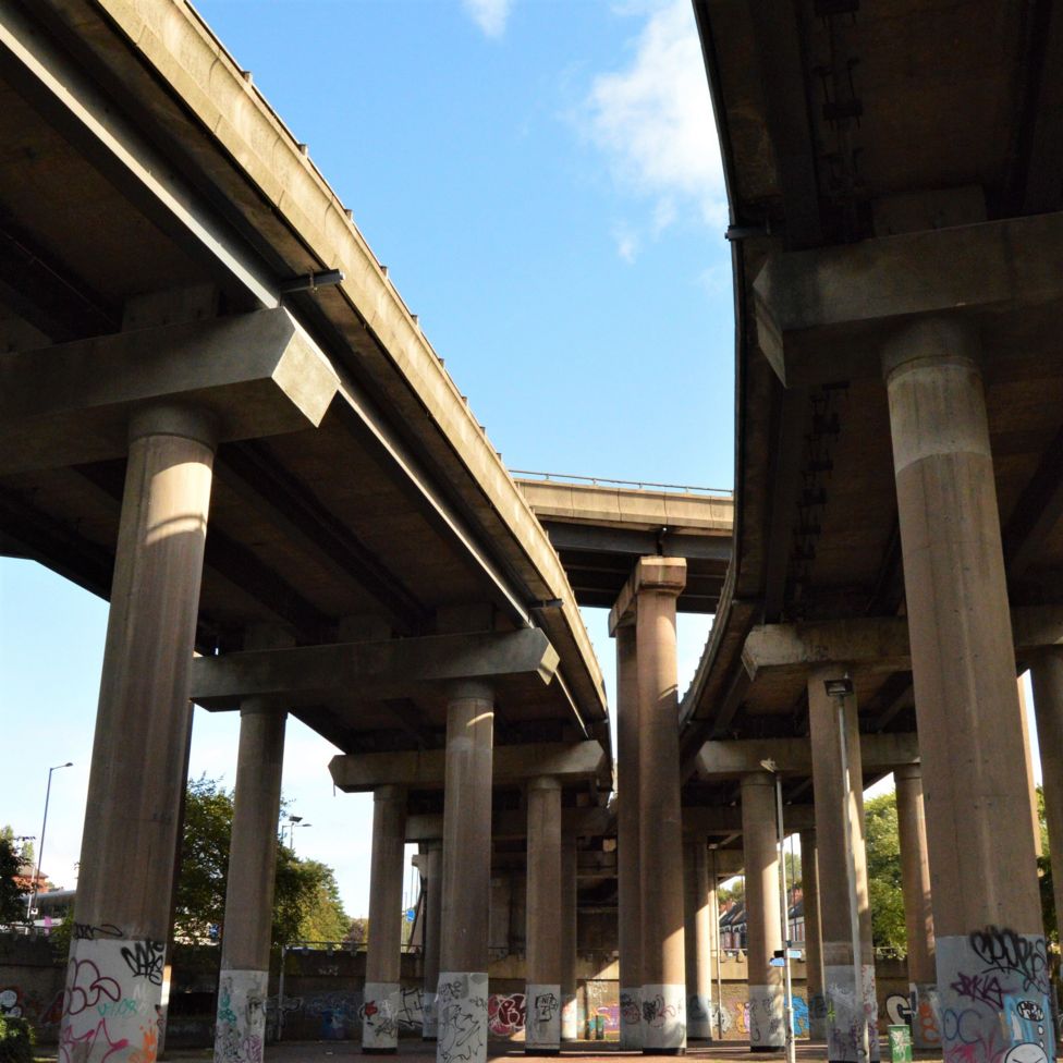 In pictures: Birmingham's post-war, Brutalist architecture - BBC News