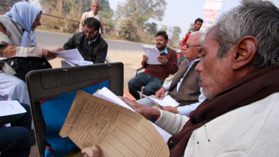 The man who helps a village through uncomfortable questions - BBC News