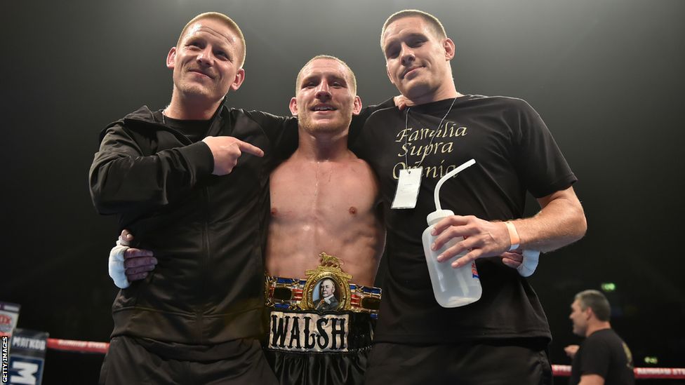 Ryan Walsh: Last of Norfolk boxing brothers eyes another British title - BBC Sport