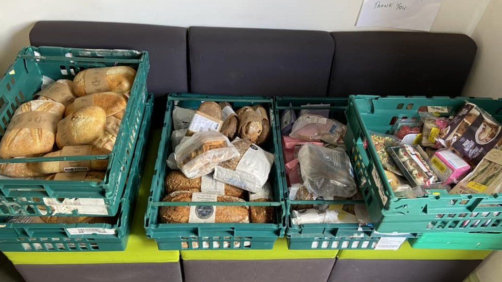 Newcastle community food bank saved from closure - BBC News
