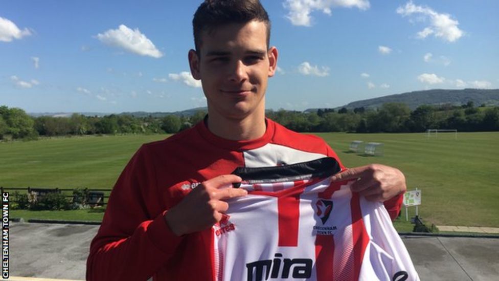 Josh Thomas: Cheltenham Town youngster signs first professional deal ...