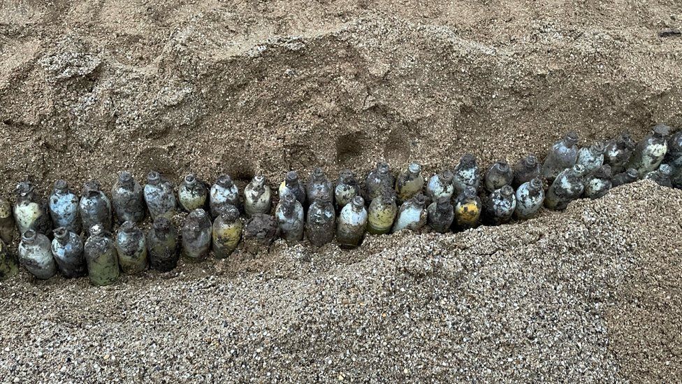 World War Two ordnance detonated after being found in Quinton garden ...