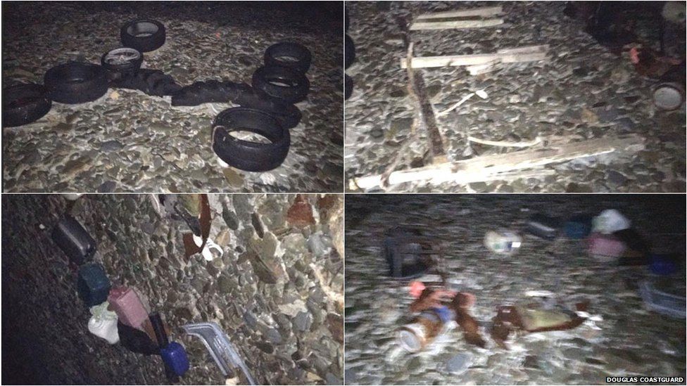 Mystery 'help' sign below remote cliffs sparks Isle of Man search - BBC ...