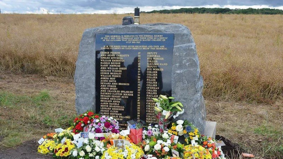 Maltby memorial event marks 100th anniversary of colliery disaster ...
