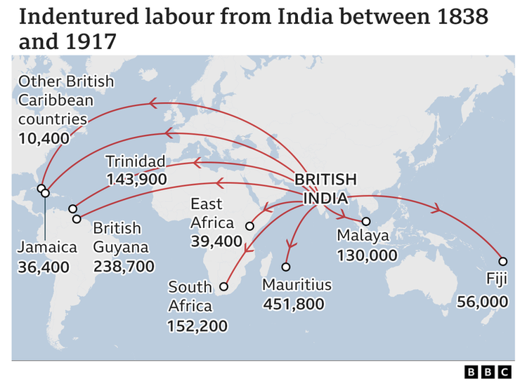 Teary reunion of Indians after a century-long separation - BBC News