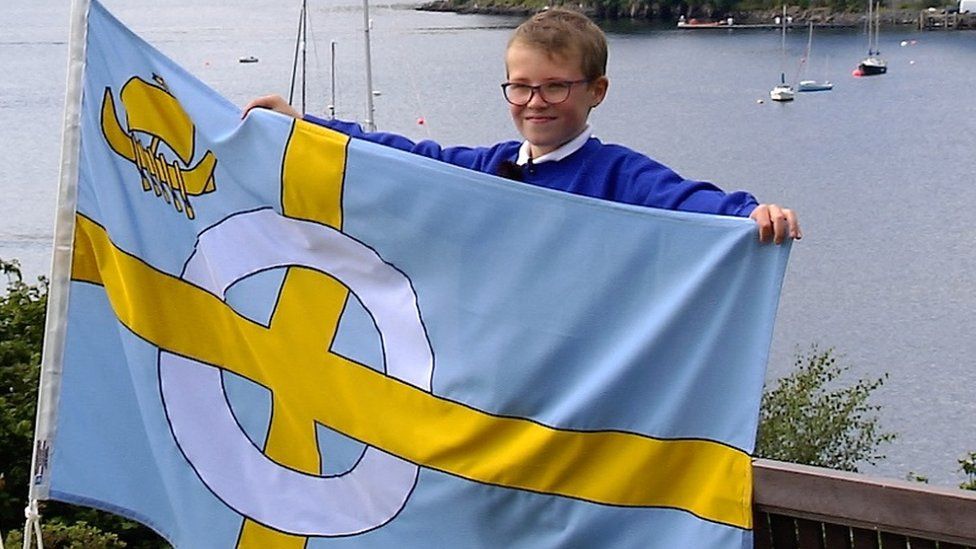 Flag chosen for the Isle of Skye - BBC News