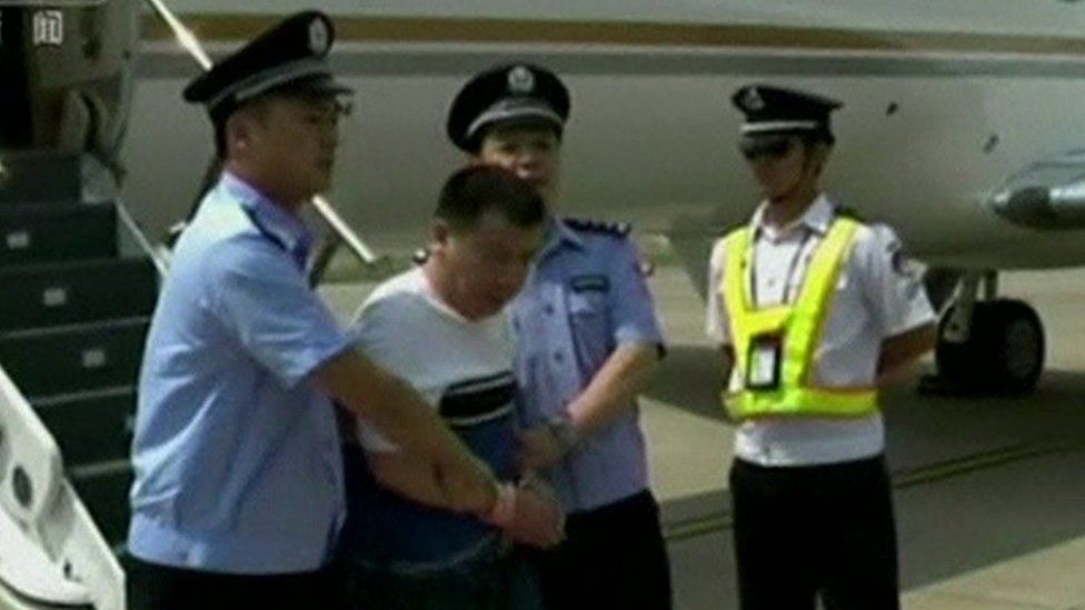 US repatriates first Chinese Sky Net suspect Yang Jinjun - BBC News