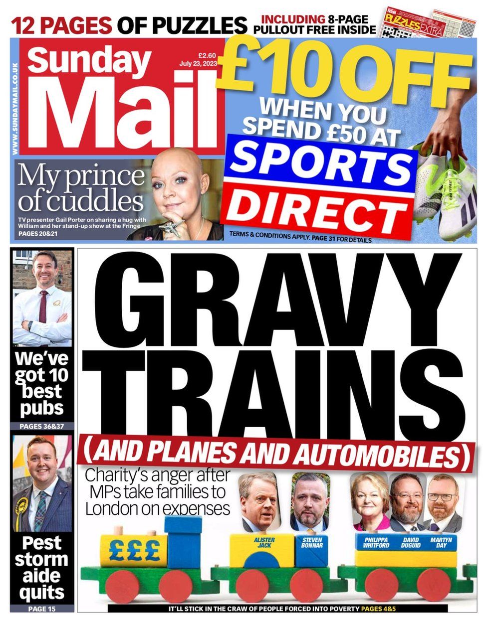 Scotland's papers: More children needing support and Union 'expenses ...
