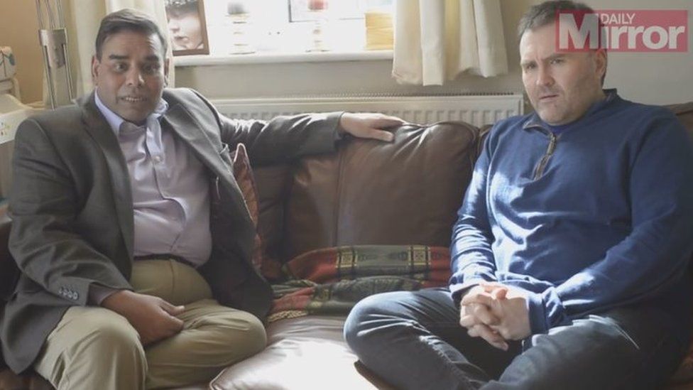 Sion Simon's kidney donation to Labour MP Khalid Mahmood - BBC News