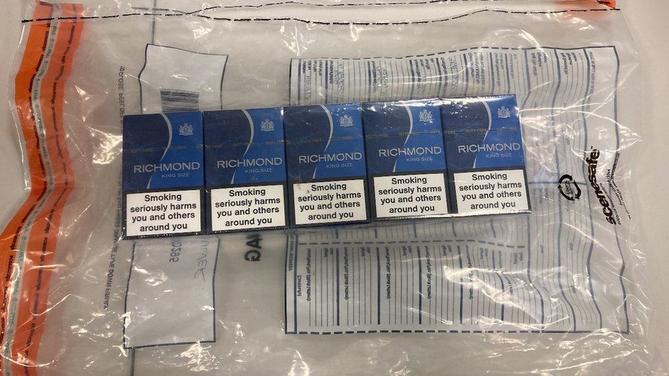 Two million illicit cigarettes seized in Glasgow raid - BBC News