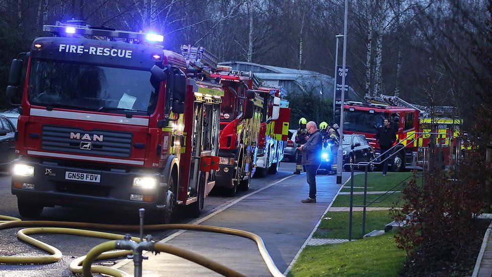 Frogmore Mill: Teen arsonists caused millions of pounds of damage - BBC ...