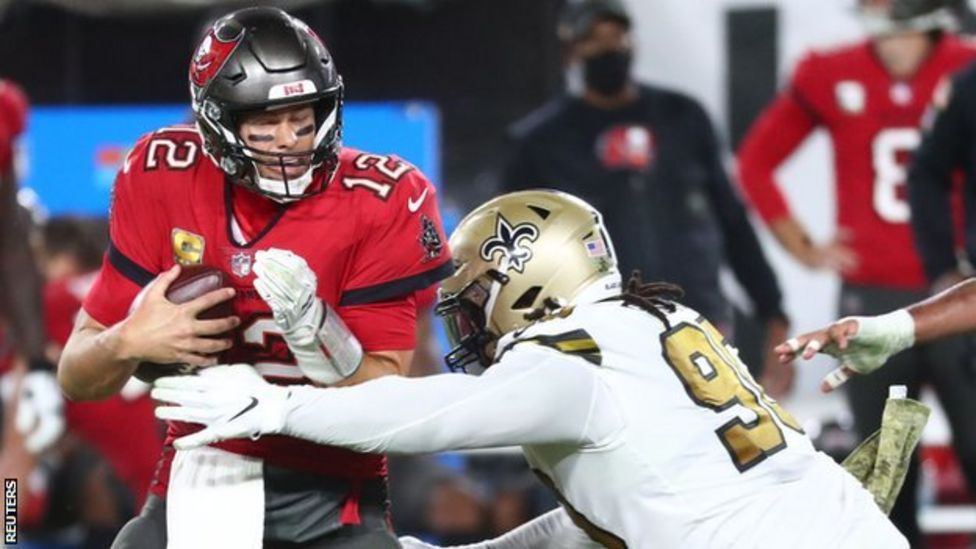 Tampa Bay Buccaneers 3-38 New Orleans Saints: Tom Brady suffers ...