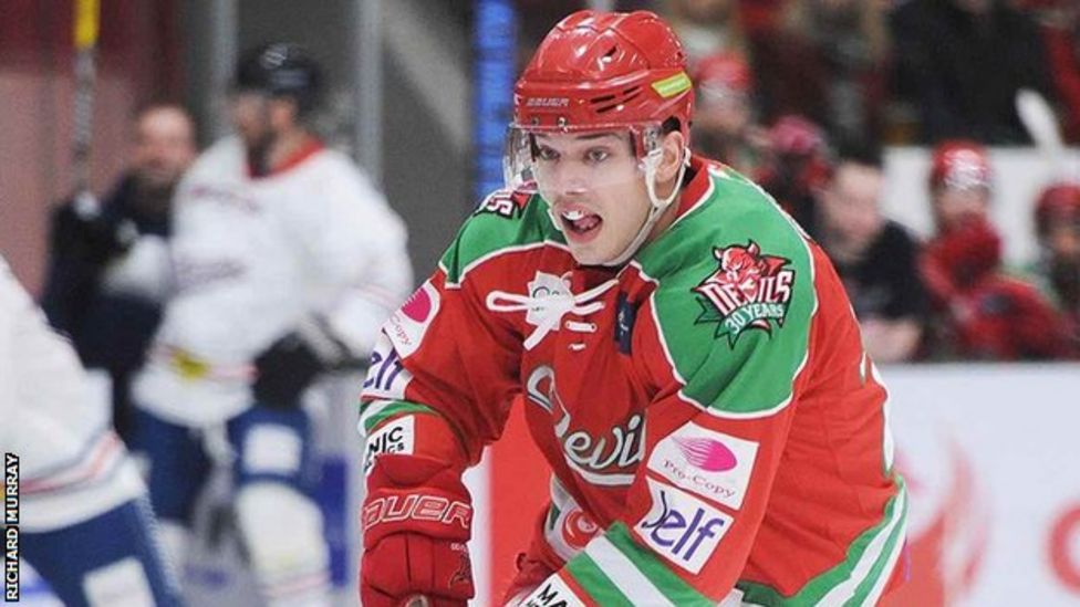 Joey Haddad: Cardiff Devils forward signs up for fourth season with ...