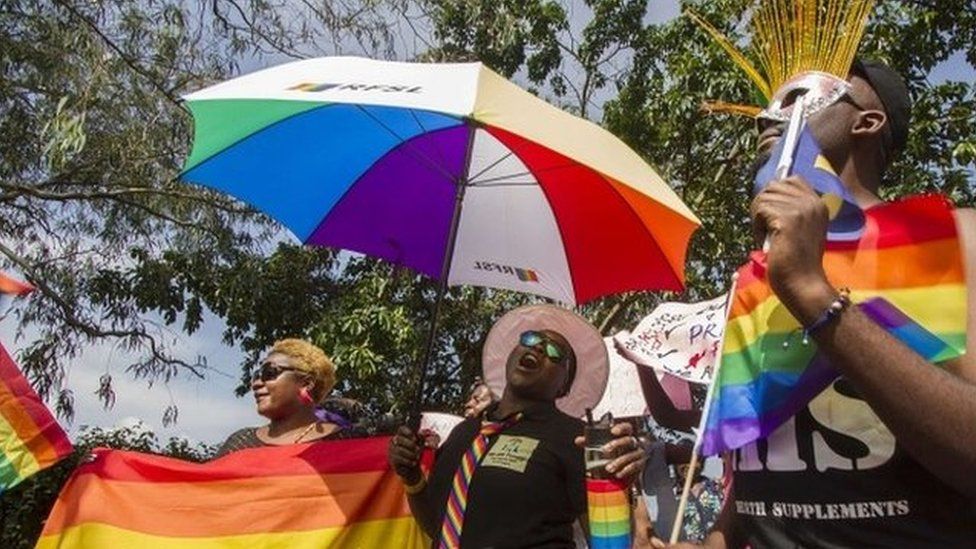 Ugandan police block gay pride parade - BBC News