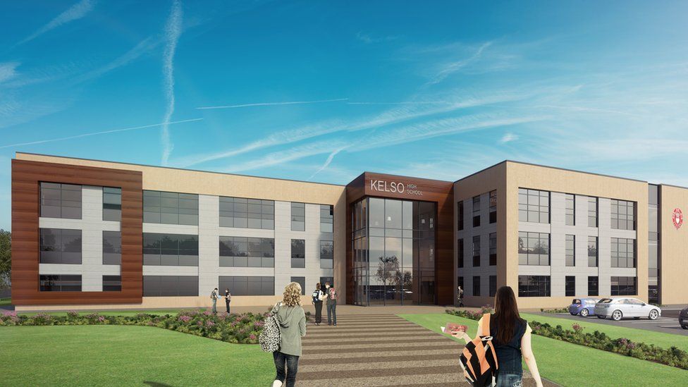Building work due to begin on £21.4m Kelso High School - BBC News