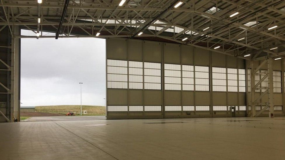 RAF Lossiemouth's £75m revamped runway opens - BBC News
