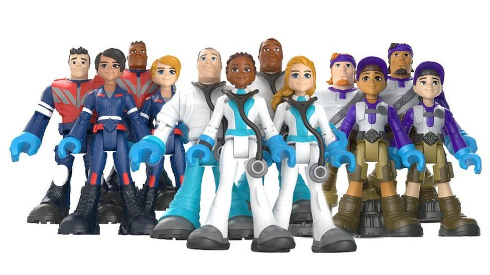 Mattel reveals new dolls to honour key workers - BBC Newsround