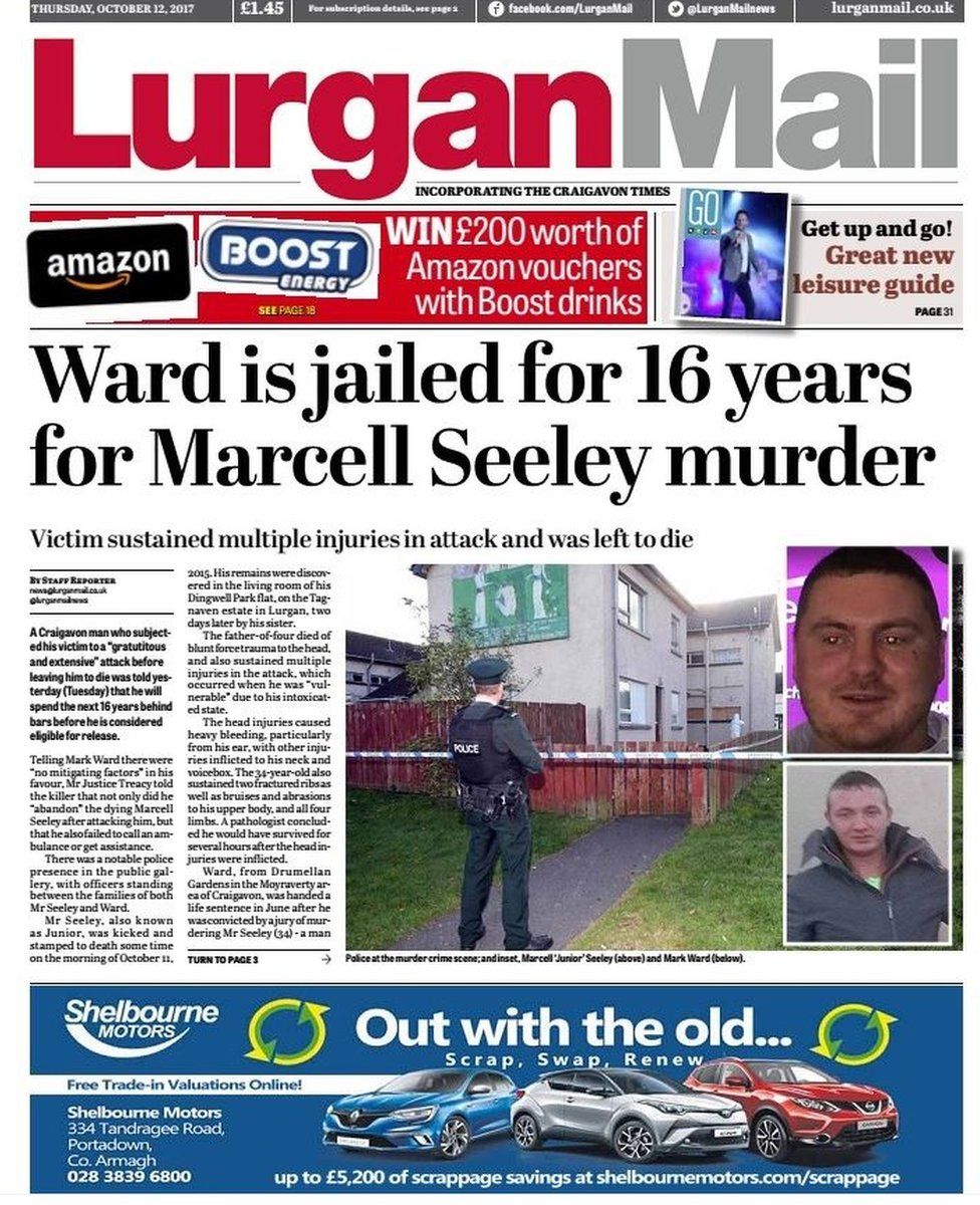 Weekly papers: 'Devil's buttermilk' and butt ballot bin - BBC News