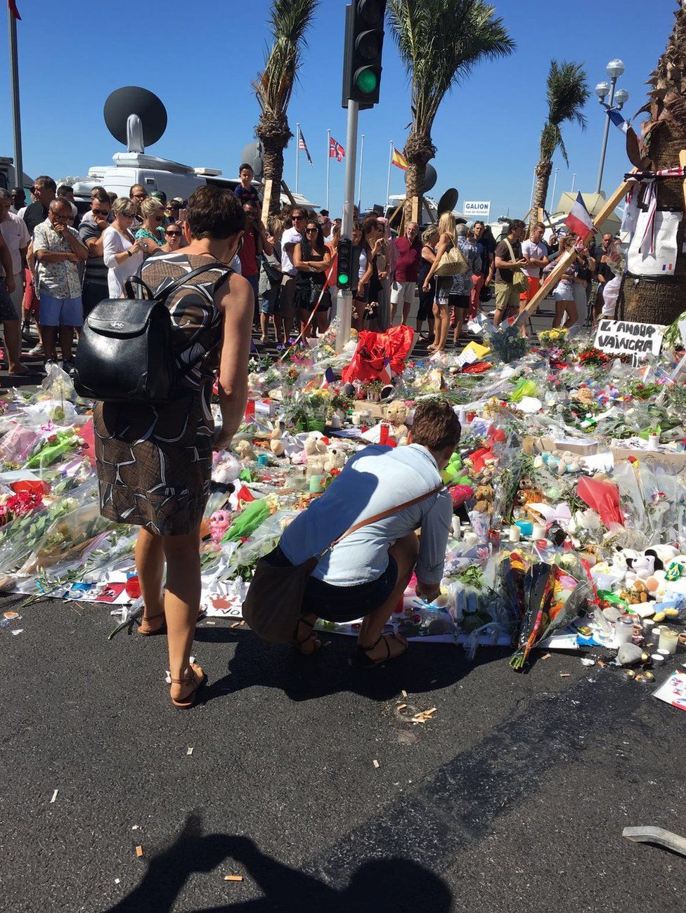 A group of British tourists say they were 'terrified' during the Nice ...
