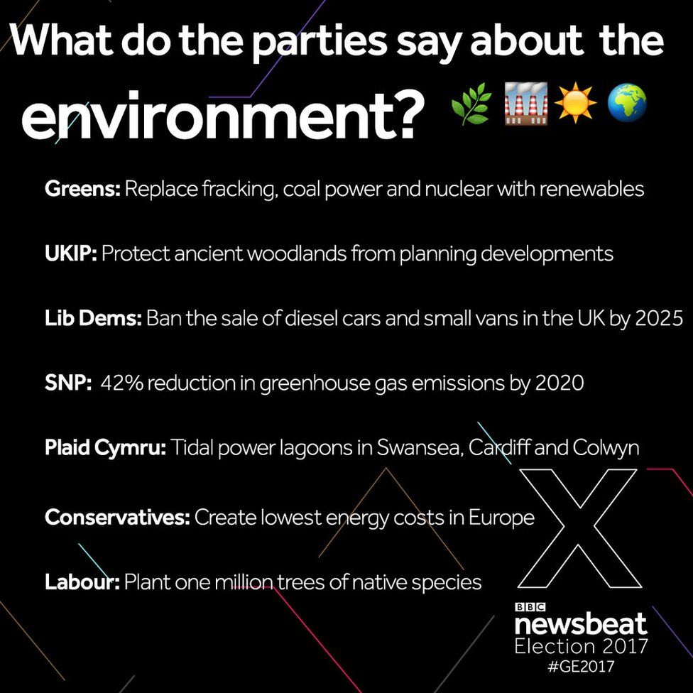 Election 2017: What the parties are saying on (almost) everything - BBC ...