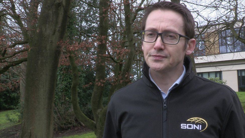 Storm Dudley's winds 'met 90% of NI electricity needs' - BBC News