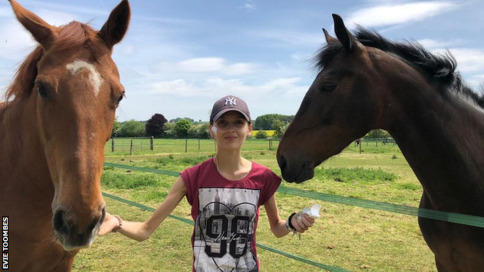 Evie Toombes: Showjumper with Paralympic dreams on life-changing ...