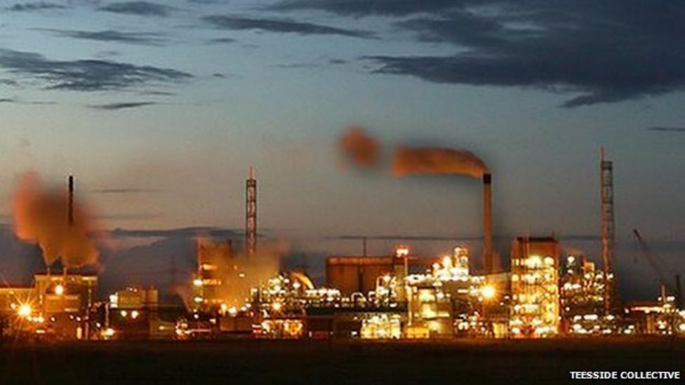 Teesside companies hope to store carbon under North Sea - BBC News