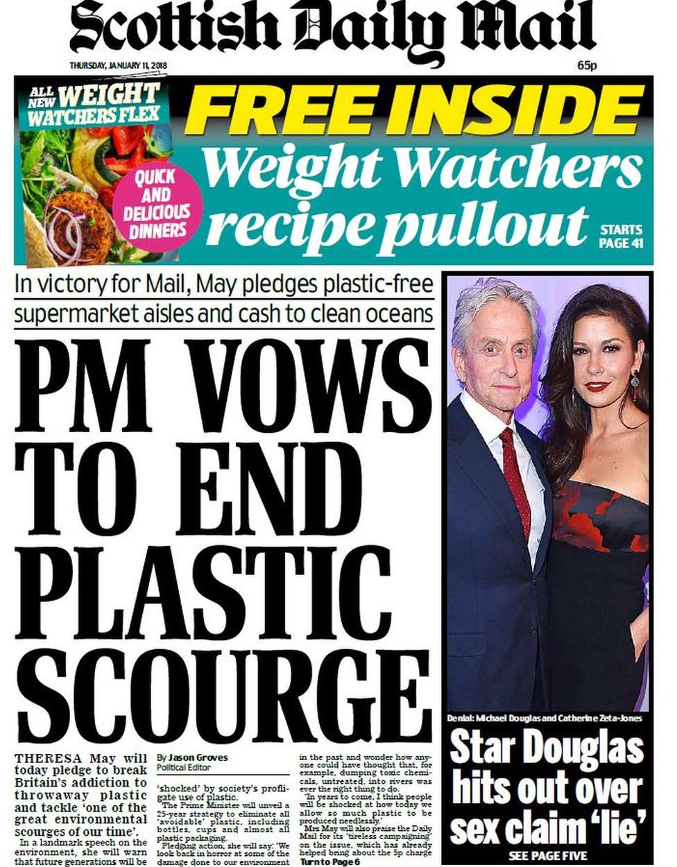 The papers: Scots 'unaware' of obesity - BBC News