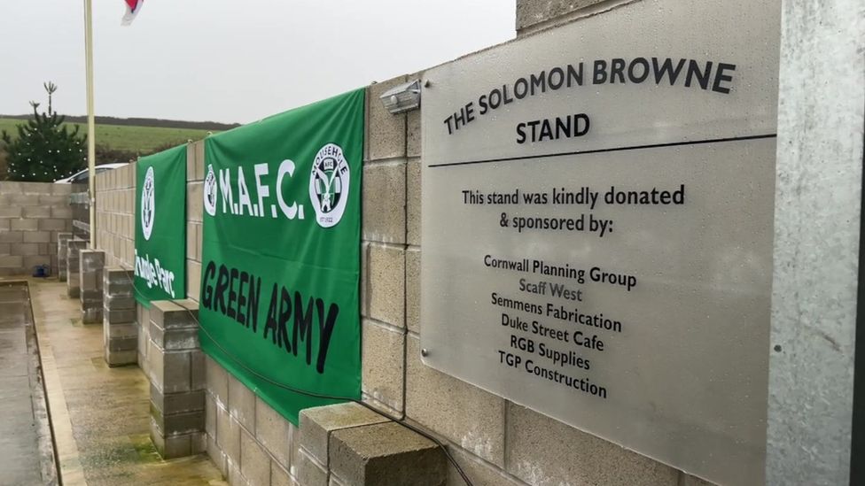 Football stand named after lifeboat in Penlee disaster - BBC News