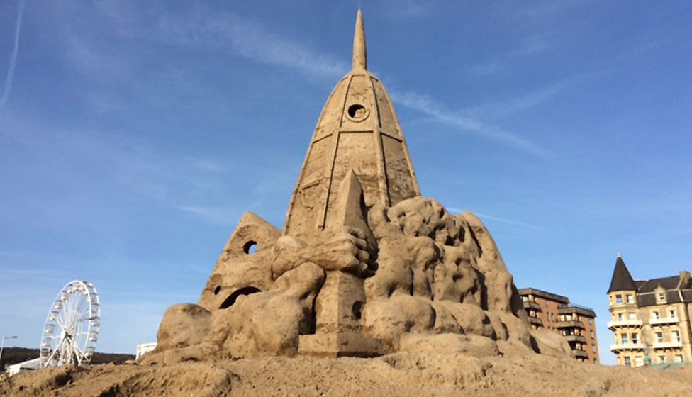 Dream theme for sand sculpture festival - BBC News