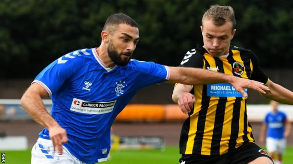 Eros Grezda leaves Rangers to return to Osijek - BBC Sport