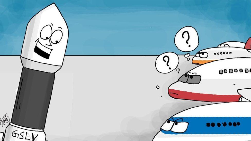 India loses contact with communication satellite - BBC News