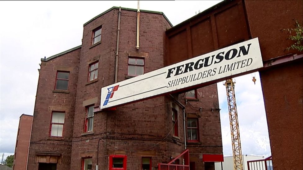 Ferguson Marine yard favourite for £97m ferry contract - BBC News