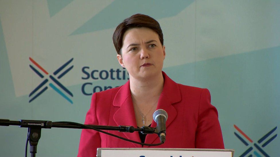 Ruth Davidson: Only Tories represent those in favour of Union - BBC News