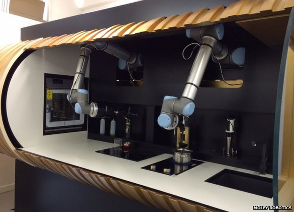'Robot chef' aimed at home kitchen - BBC News