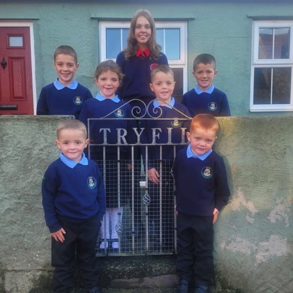 Alison Cairns: Mam brysur i saith a dysgu Cymraeg - BBC Cymru Fyw