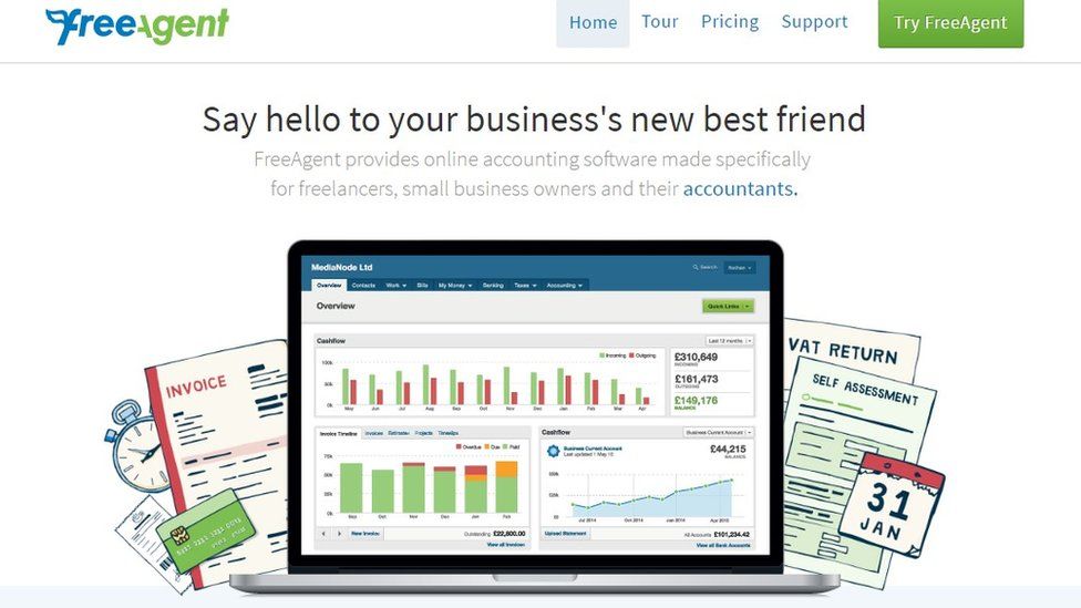 Edinburgh firm FreeAgent raises £10.7m in market debut - BBC News