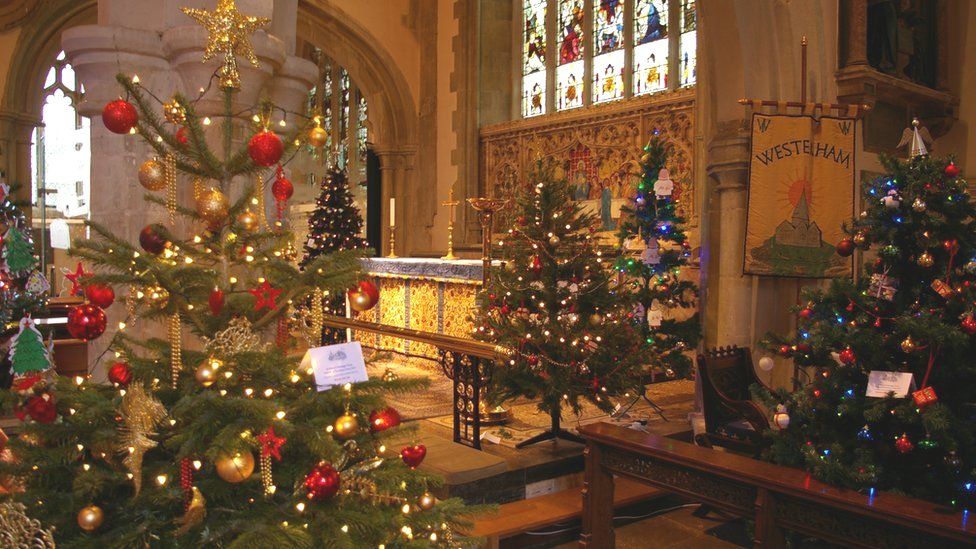 Church Christmas Tree