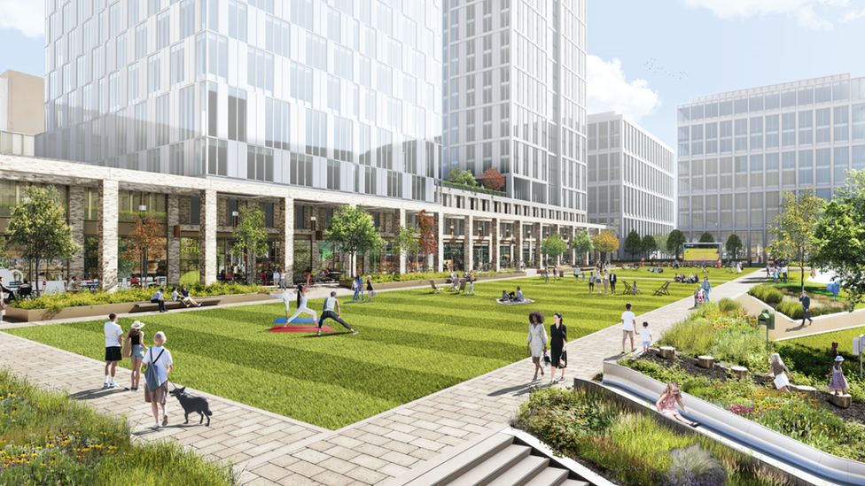 Leeds: Plans approved for 1,925-home City One development - BBC News