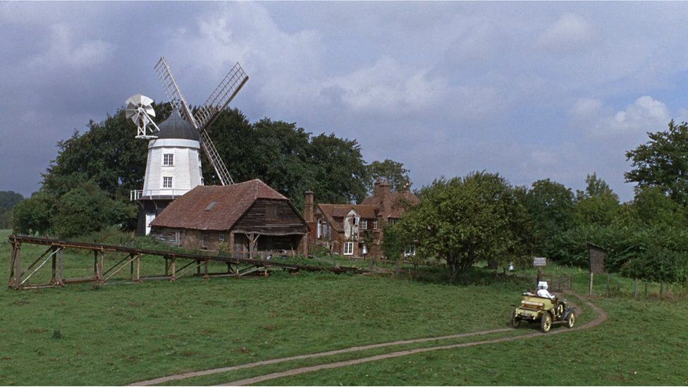 Chitty Chitty Bang Bang windmill goes up for sale - BBC News