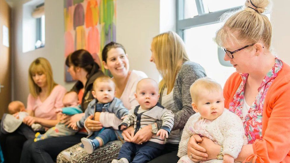 Cumbria: 'Mums' group helped me deal with fears for my baby' - BBC News